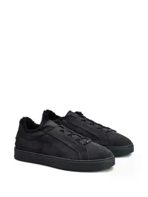 TOD'S Pashmy Suede Sneakers - Blue
