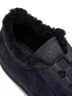 TOD'S Pashmy Suede Sneakers - Blue