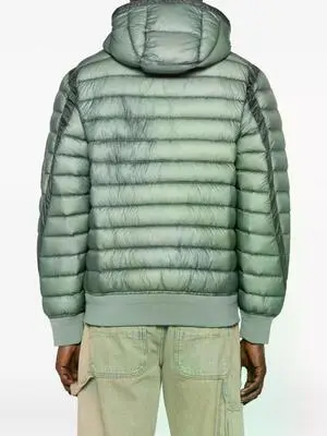 C.P. COMPANY Lens Hooded Jacket - Green