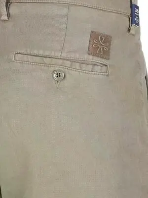 Jacob Cohen Logo-patch Trousers - Neutrals