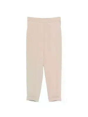 P.a.r.o.s.h Cuffed-hem Trousers - Neutrals