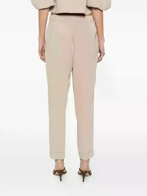 P.a.r.o.s.h Cuffed-hem Trousers - Neutrals