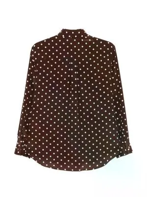 P.a.r.o.s.h Polka Dot Long Sleeve Shirt
