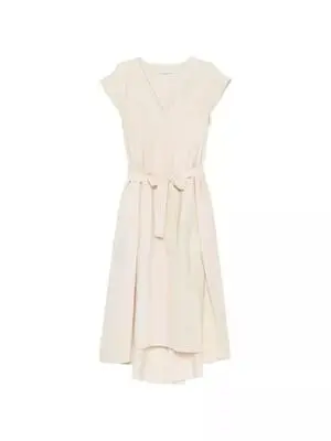 Peserico V Neck Day Dresses
