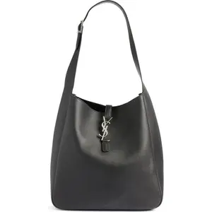 Saint Laurent Large 5 À 7 Leather Hobo Bag