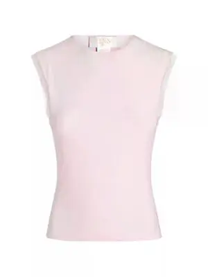 GENNY Round-neck Top - Pink