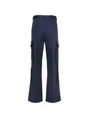 SETCHU Belt-loops Cargo Trousers