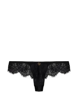 Dsquared2 Lace Thong - Black