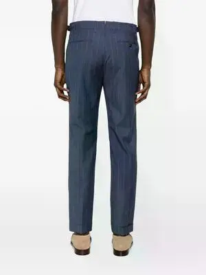 BERWICH Striped-pattern Tailored Trousers