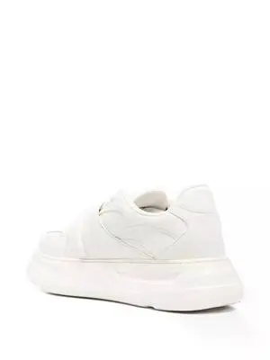 Emporio Armani Platform-sole Sneakers - Neutrals