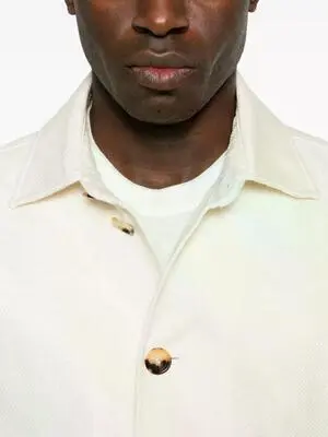Brunello Cucinelli Polo-collar Bomber Jacket - Neutrals