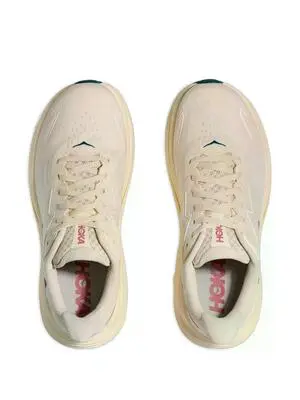 HOKA® Clifton 10 Logo Detail Sneakers - Neutrals