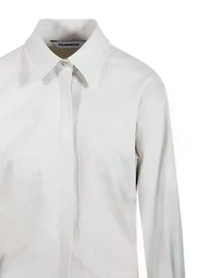 SANDBEIGE Long-sleeve Buttoned Shirt