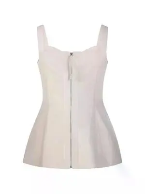 SANDBEIGE Flared Straps Top