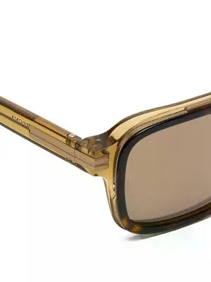 Zegna Tinted-lenses Sunglasses - Brown