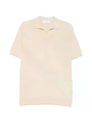 LARDINI V-neck T-shirt - Neutrals