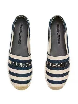 Marc Jacobs Striped Canvas Espadrilles