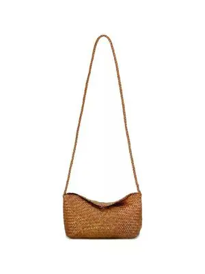 Dragon Diffusion Santa Marta Woven Shoulder Bag - Brown