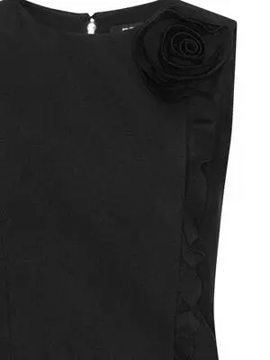 ROTATE BY BIRGER CHRISTENSEN Flower Ruffled Mini Dress