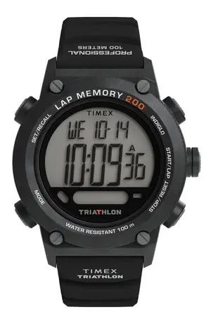 TIMEX® Triathalon 200-lap Watch - Digital