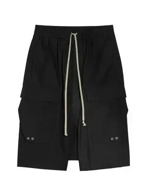 Rick Owens Cargo Shorts - Black