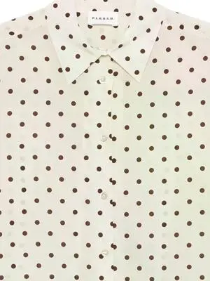 P.a.r.o.s.h Polka Dot Long-sleeve Shirt