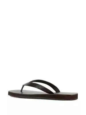 Senso Xeo Iii Leather Flip-flops - Brown