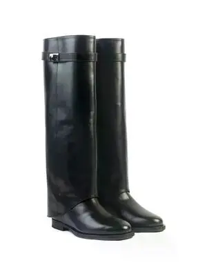 VIA ROMA 15 Santa Monica Knee-high Boots With Buckle Detail