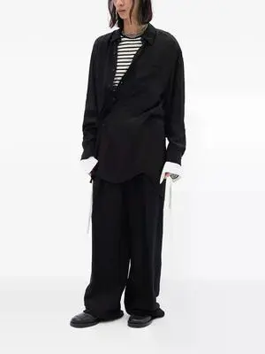 ANN DEMEULEMEESTER Greg Striped Long-sleeve T-shirt