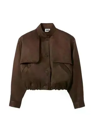 Claudie Pierlot Button Front Cotton Jacket