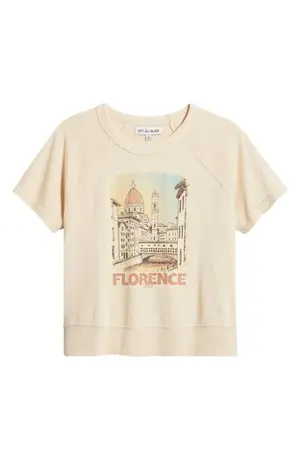 CITY BLUES Florence Graphic Cotton Sweatshirt