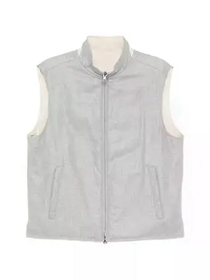 N.peal Reversible Zipped Vest