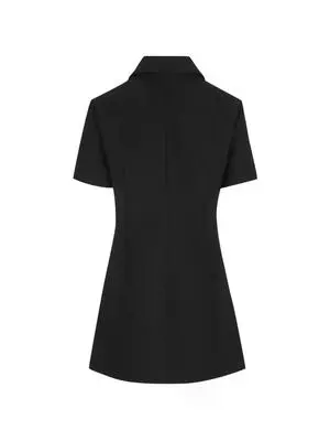 Gucci Wool Double G-detail Mini Dress
