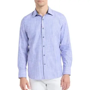 Robert Graham Fardella Stripe Cotton Button Up