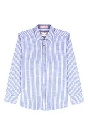 Robert Graham Fardella Stripe Cotton Button Up