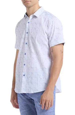 Robert Graham Kingshold Short Sleeve Button-up Shirt