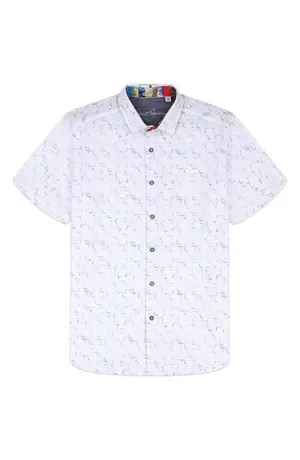 Robert Graham Kingshold Short Sleeve Button-up Shirt