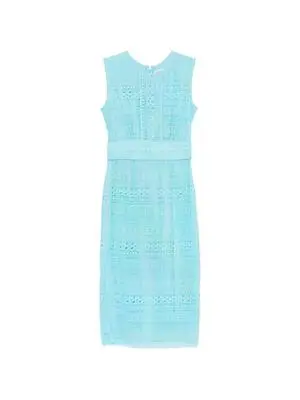 ERMANNO FIRENZE Lace Ruffled Dress