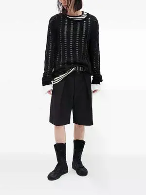 ANN DEMEULEMEESTER Pleated Shorts