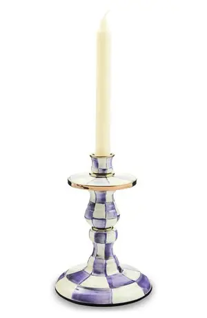MACKENZIE-CHILDS Check Candleholder
