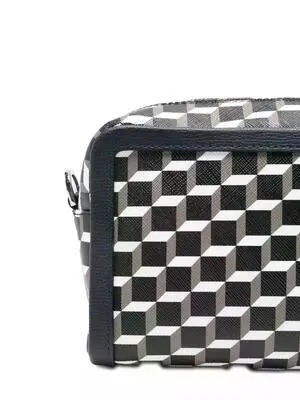 Pierre Hardy Geometric-print Clutch