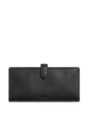 Shinola Continental Snap Leather Wallet - Black