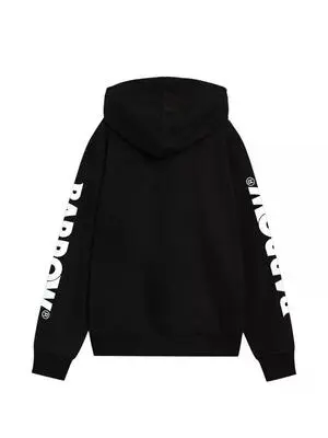 BARROW Hooded Pullover With Logo Detail