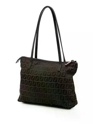 Fendi 2000-2010 Zucchino Canvas Tote Bag