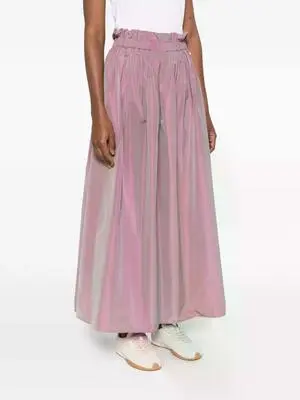 Herno Maxi Skirt With Ruffled Detail - Pink