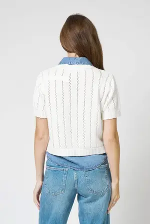 Central Park West Kendall Tencel Knit Top