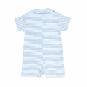 FLORENCE EISEMAN Stripe Terry Shortall