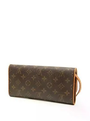 LOUIS VUITTON 2001 Monogram Pochette Twin Gm