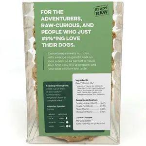 SCOUT & ZOE'S 9-ounce Chophouse Ready Raw Beef Dog Food