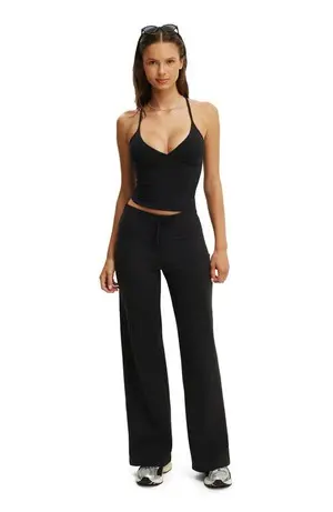 Cotton:on Active Ultra Soft Tri Crossback Cami - Black